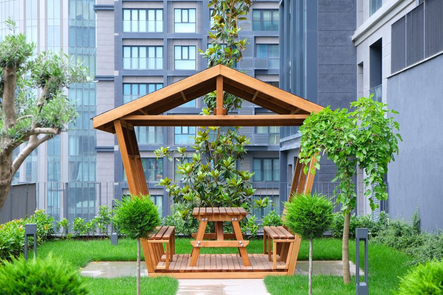 Çardak , Çatılı Piknik masası | Mertoğlu Kent Mobilyaları – Çardak ...